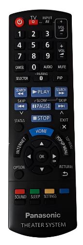 N2QAYB000970-1 Panasonic Blu Ray Player Theater System Remote Control
